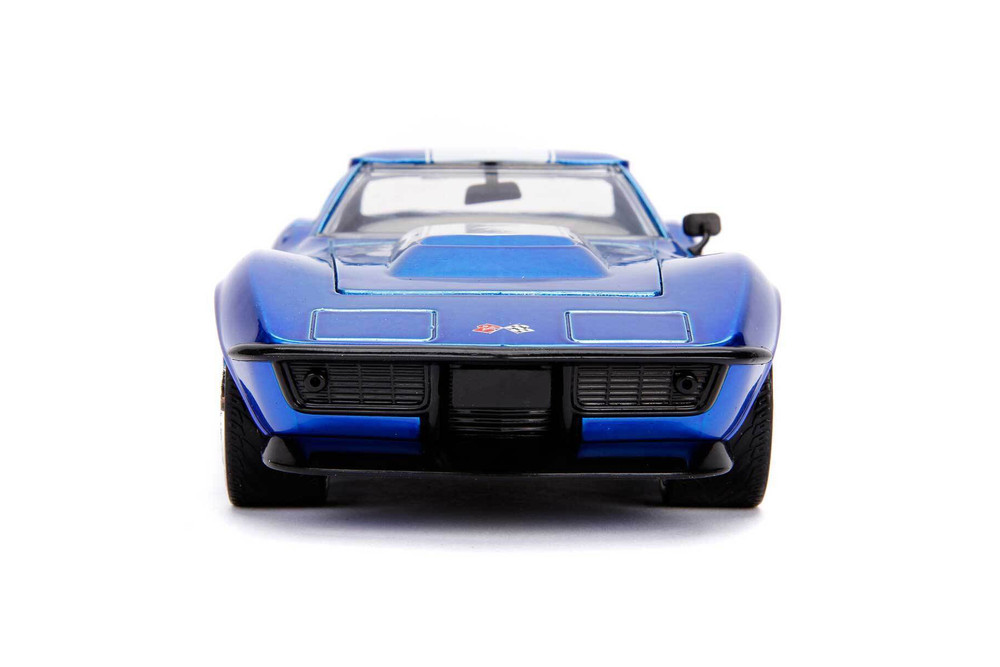 1969 Chevy Corvette Stingray ZL-1, Blue - Jada Toys 30532 - 1/24 Scale ...