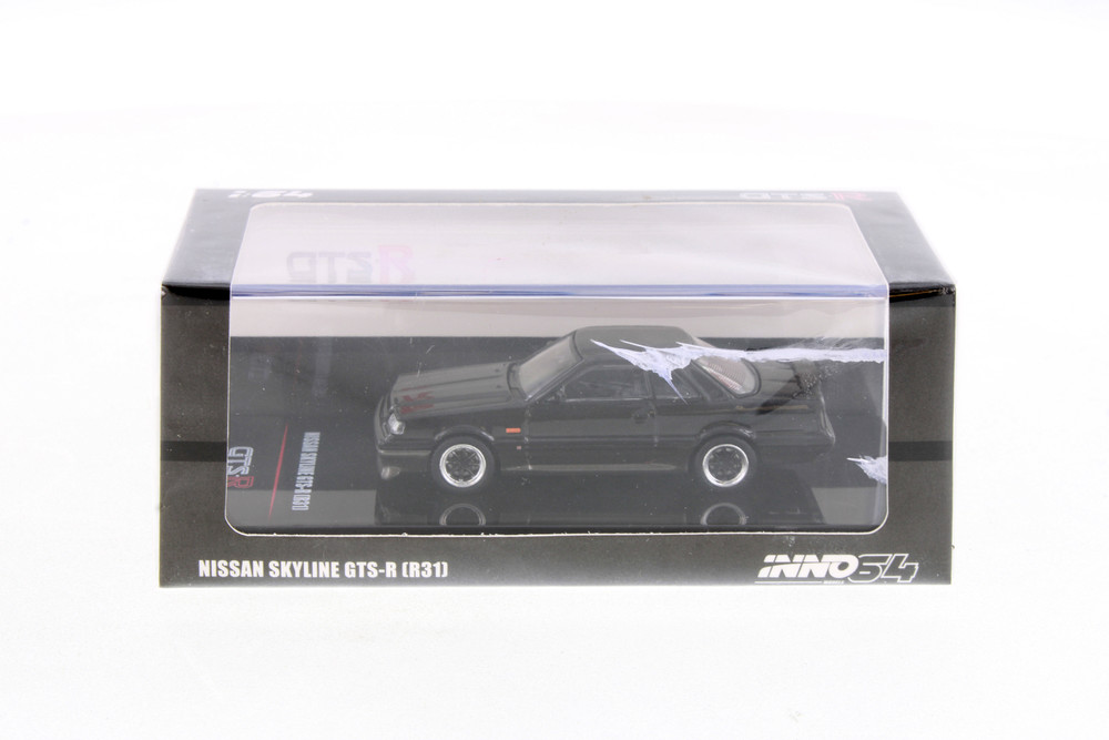 1987 Nissan Skyline GTS-R (R31), Black/Gray - Inno Models R-23205 - 1/ ...