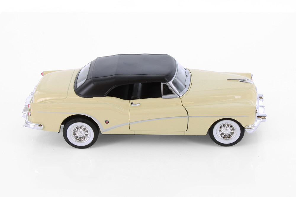 1953 Buick Skylark Convertible Soft Top, Tan - Welly 24027H/4D - 1/24 ...