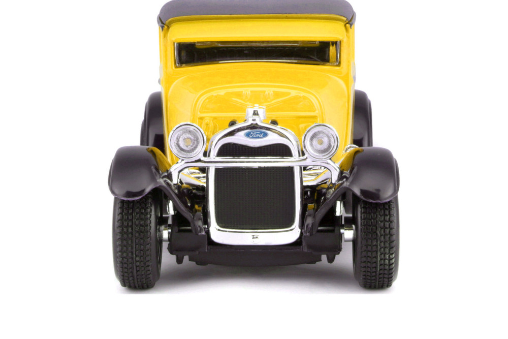 1929 Ford Model A Hardtop Classic Car, Yellow - Showcasts 38201YL - 1/ ...