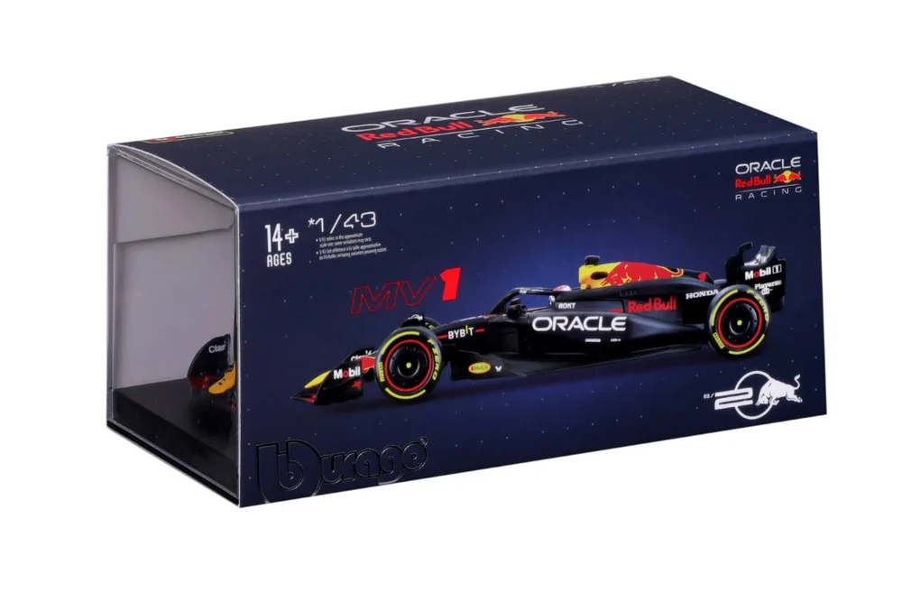 2024 Oracle Red Bull Racing RB20 w/Driver, #1 Max Verstappen - Bburago ...