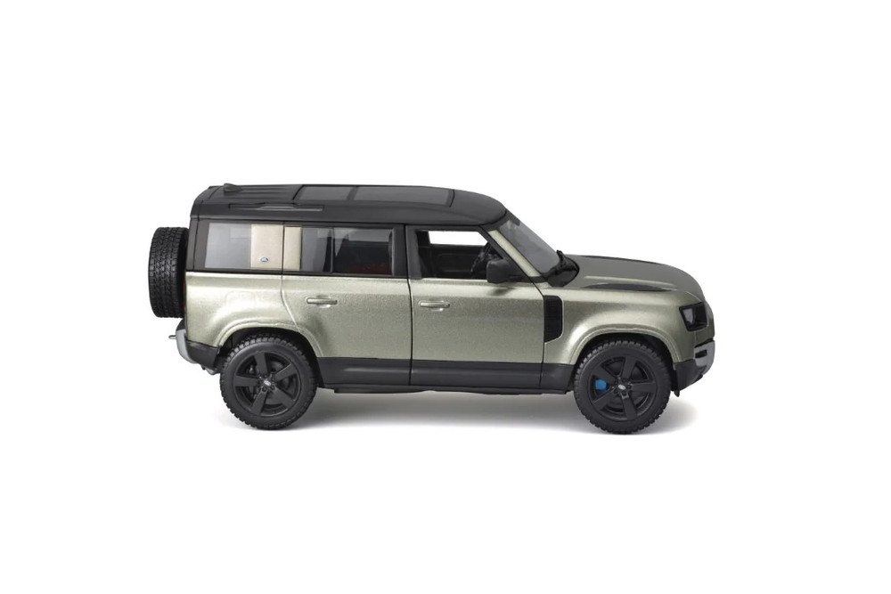 2022 Land Rover Defender 110, Silver Green SUV - Bburago 21101GN - 1/24 ...
