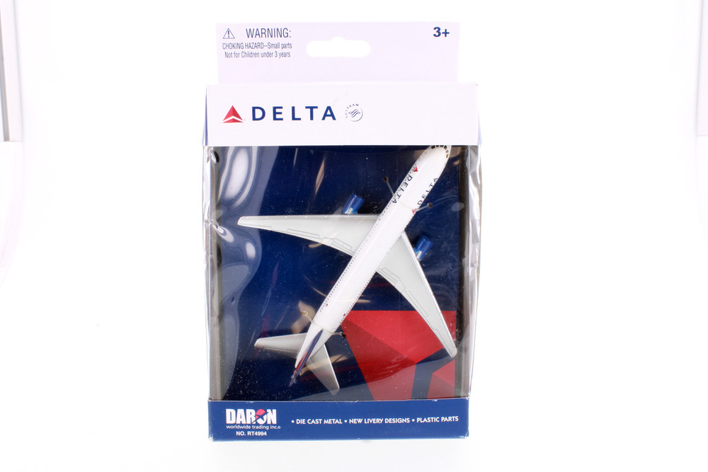 Delta Single Plane, White - Daron R-23304 - Diecast Model Airplane ...