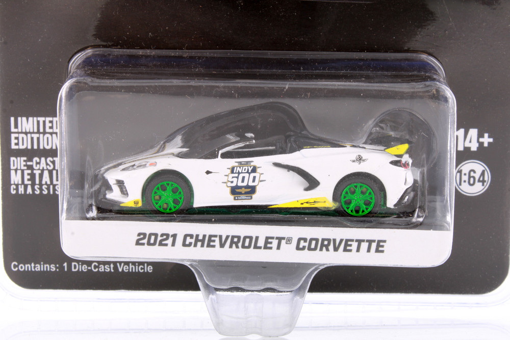 GREEN MACHINE 105th Indy 500 2021 Chevy Corvette C8 Stingray Pace Car ...