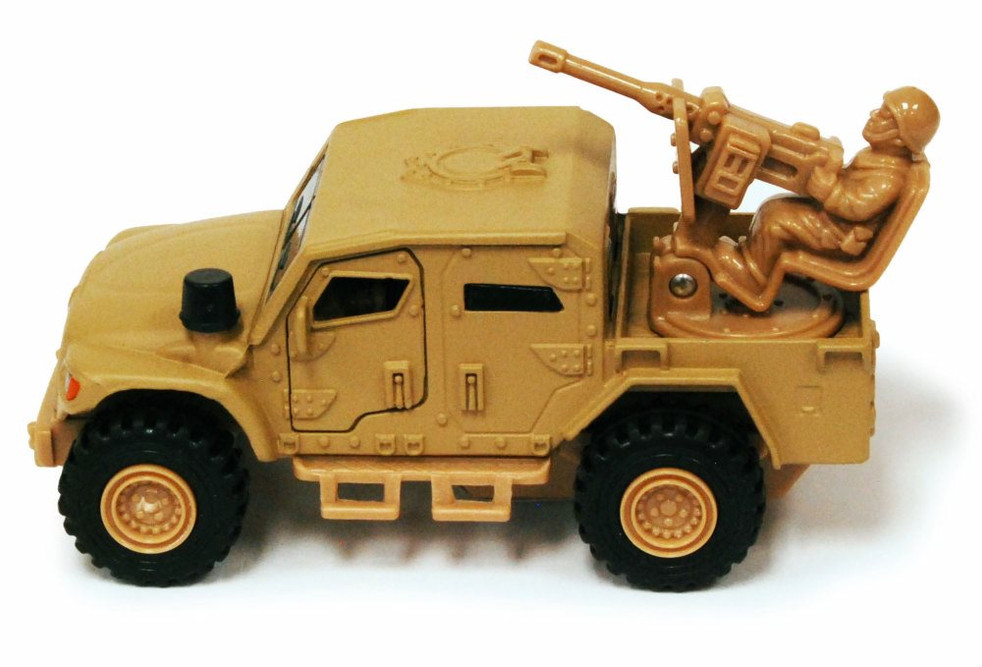 International MXT-MV Husky Military Truck - Rear Gunner, Desert Tan ...