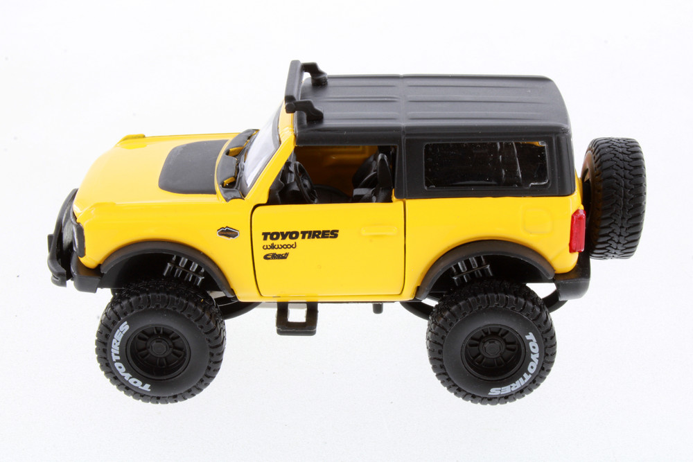 4x4 Rebels Ford Bronco, Yellow - Maisto 24200 - 1/40 Scale Diecast ...