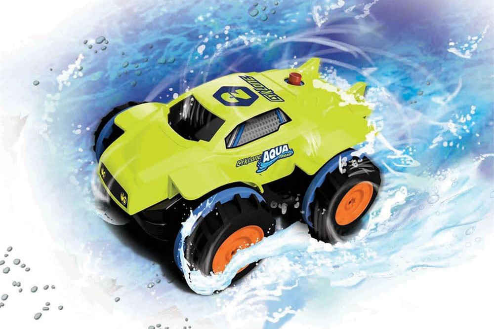 Cyklone Aqua Tread Amphibious Vehicle, Green - Maisto 82142 - 6.25 ...