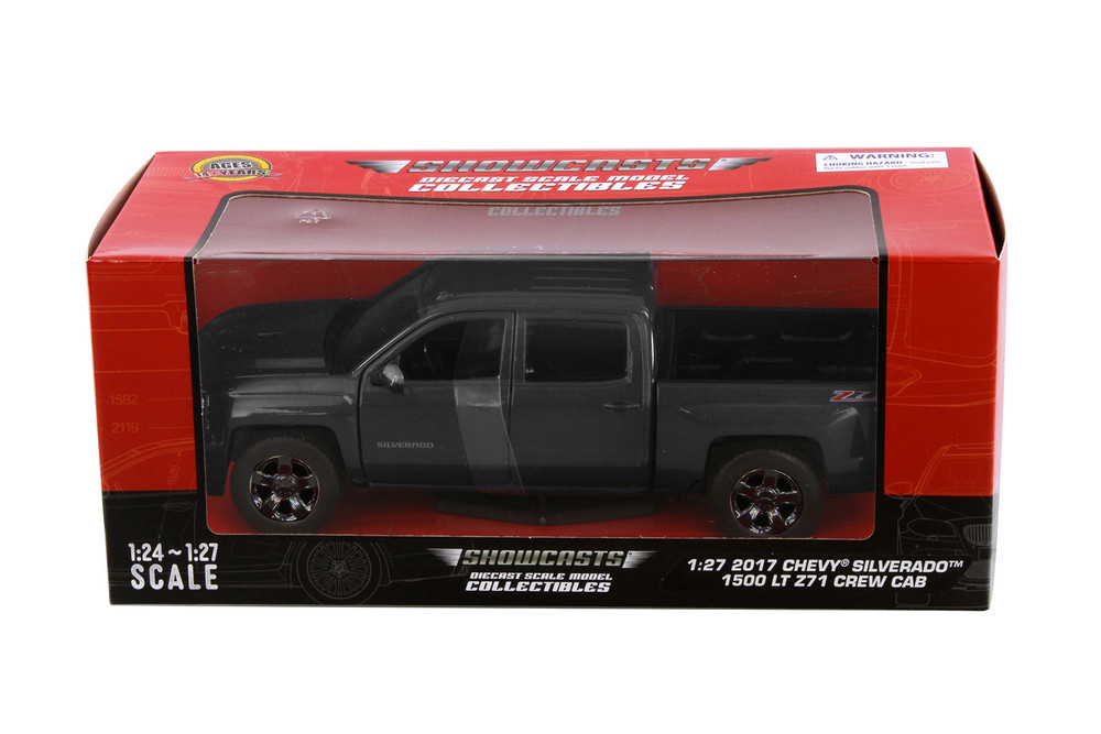 2017 Chevy Silverado 1500 LT Z71 Crew Cab Truck, Black - Showcasts ...