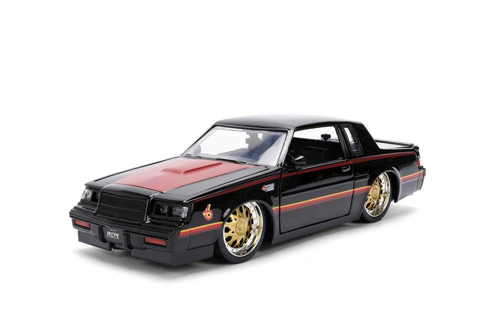 1987 Buick Grand National Hard Top, Black/Red - Jada Toys 36586 - 1/24 ...