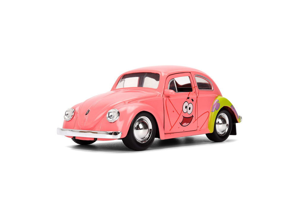 Spongebob 2-Pack Chevy Blazer/Patrick Star VW Beetle w/Spongebob Figure ...