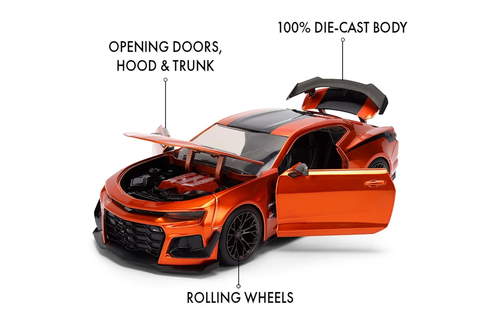2024 Chevy Camaro ZL1 1LE, Candy Copper/Bronze - Jada Toys 36596 - 1/24 ...