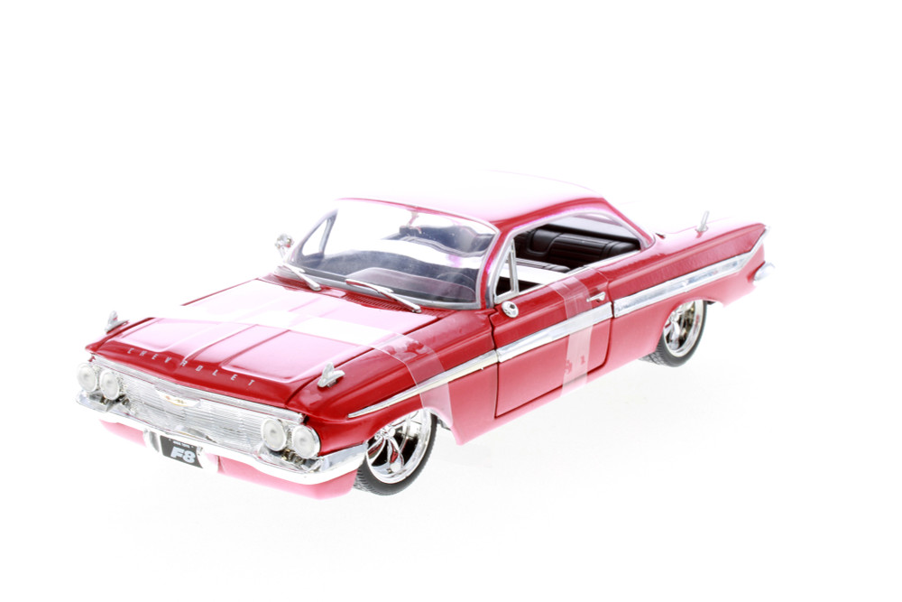 3-Car Pack - 2018 Lambo Urus Red/1948 Chevy Aerosedan Blue/1961 Chevy ...