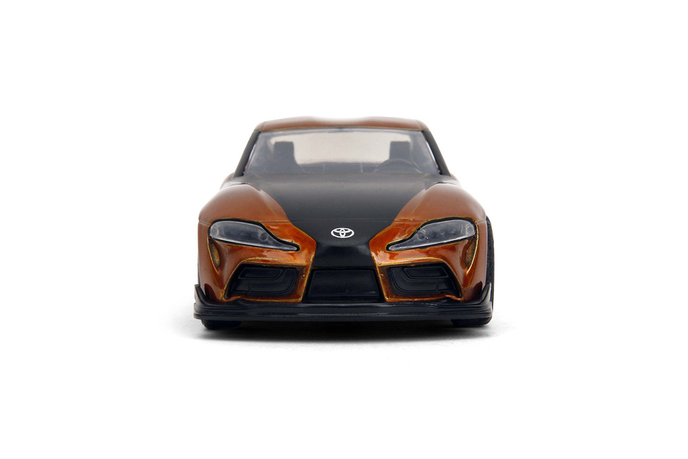2020 Toyota Supra F9, Candy Orange w/Black Stripes - Jada Toys 35632 ...