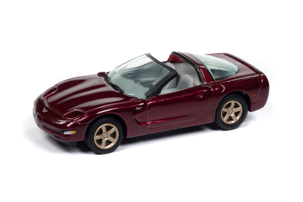 2023 Chevy Corvette 50th Anniversary, Red - Johnny Lightning JLCG033 ...