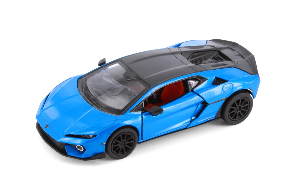 Lamborghini Temerario, Blue - Kinsmart 5482D - 1/38 Scale Diecast Model ...