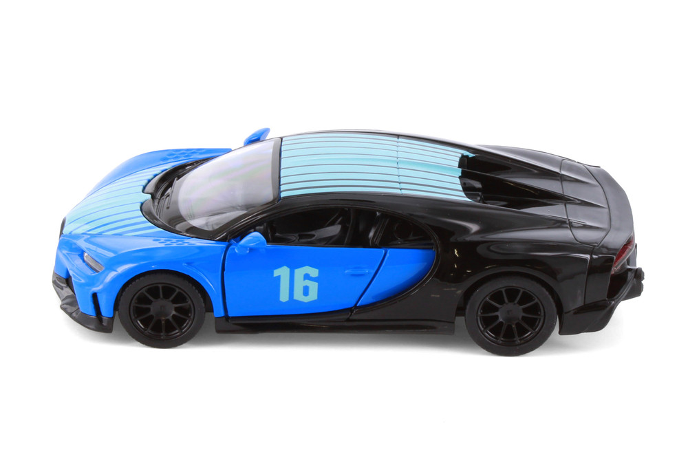 Bugatti Chiron Supersport Livery Edition, Blue - Kinsmart 5423DF - 1/38 ...