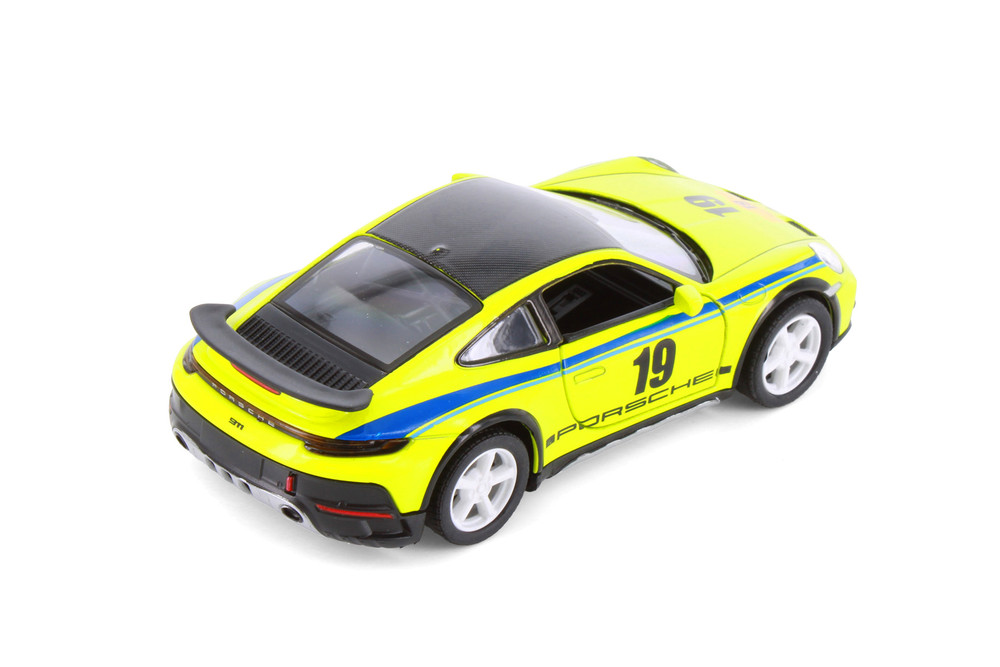 Porsche 911 Rallye Livery Edition, Yellow - Kinsmart 5467DF/AB - 1/38 ...