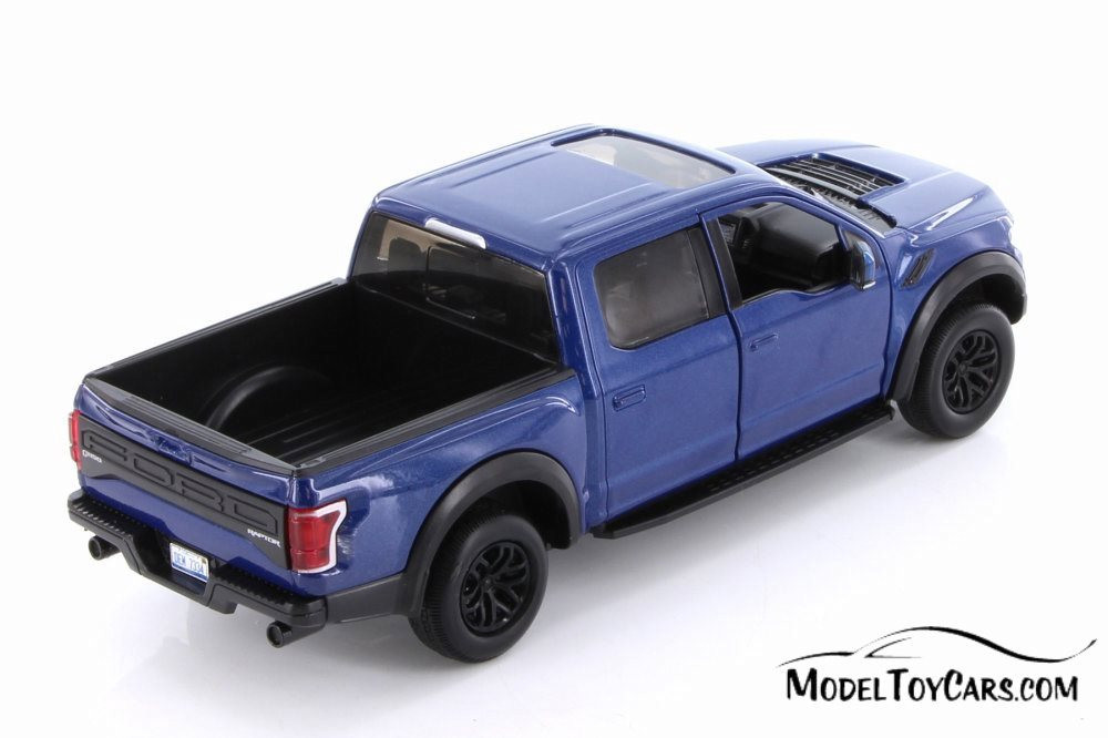 2017 Ford F-150 Raptor, Blue - Showcasts 79344BU - 1/27 Scale Diecast ...