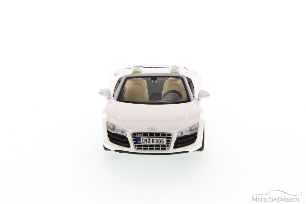 Audi R8 Spyder Convertible, White - Maisto 31204 - 1/24 Scale Diecast ...