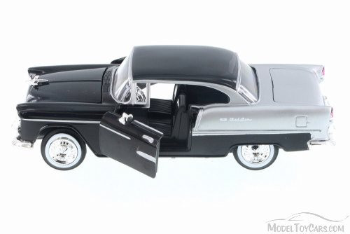 1955 Chevy Bel Air Hard Top, Black - Motor Max 73229AC/BK - 1/24 Scale ...