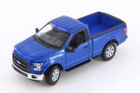 2015 Ford F-150 Regular Cab Pick Up, Blue - Welly 24063WBU - 1/24 Scale ...
