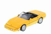 1986 Chevy Corvette Convertible, Yellow - Showcasts 73298YL/6 - 1/24 ...