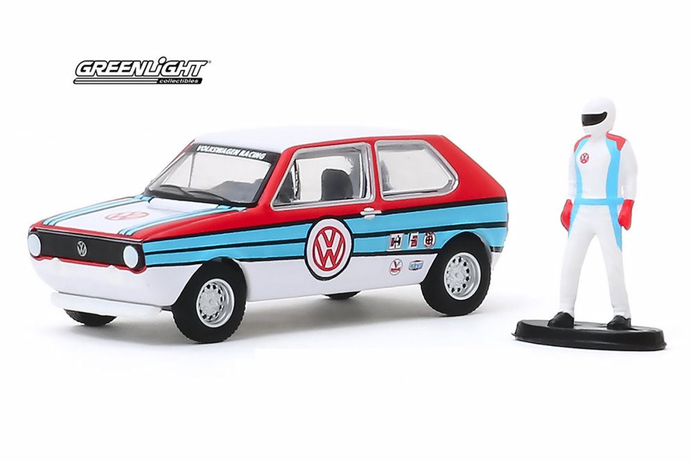 1975 Volkswagen Rabbit Widebody with Race Car Driver- 97080/48 - 1/64 ...