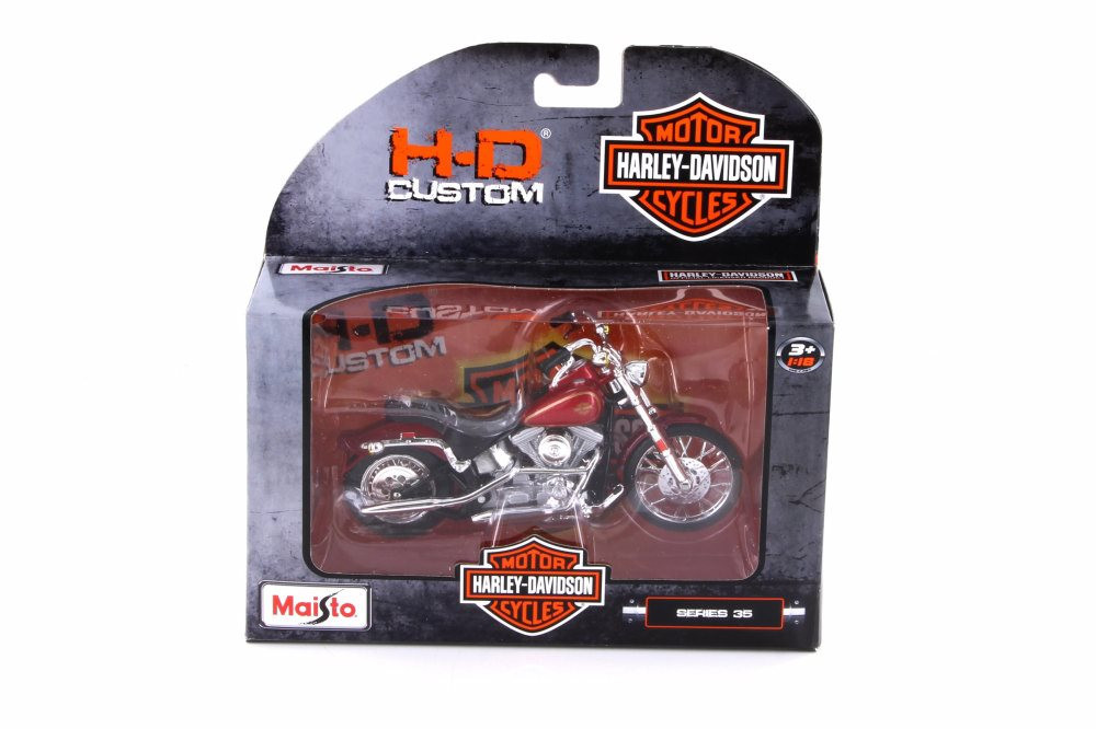 1984 Harley-Davidson FXST Softail, - Maisto 31360/35 - 1/18 Scale ...