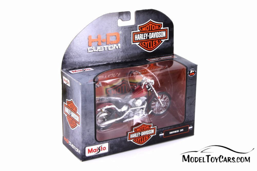 1984 Harley-Davidson FXST Softail, - Maisto 31360/35 - 1/18 Scale ...