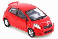 Toyota Yaris, Red - Welly 42396D - Diecast Model Toy Car - ModelToyCars.com