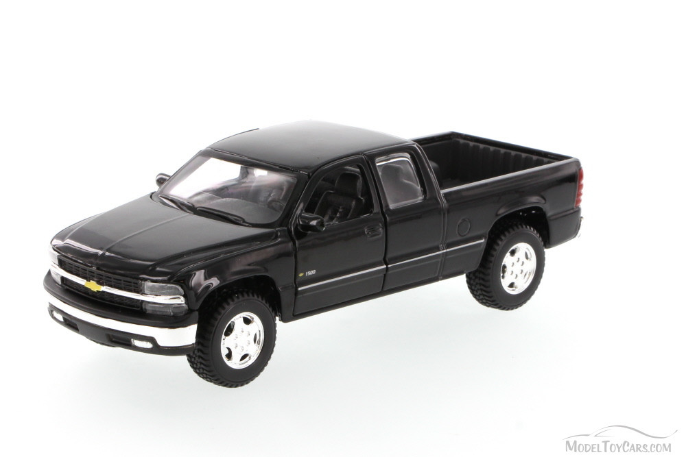 Chevrolet Silverado Pickup Truck, Black - Showcasts 34941 - 1/27 Scale ...