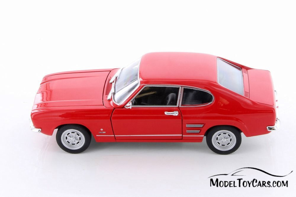 1969 Ford Capri Hard Top, Red - Welly 24069/4D - 1/24 Scale Diecast ...