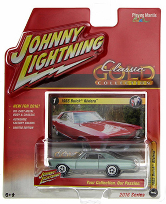 1965 Buick Riviera, Light Green - Round 2 JLCG001/48B-1 - 1/64 Scale ...