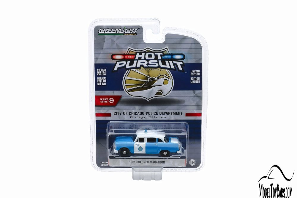 1961 Checker Marathon, City of Chicago Police Department - Greenlight ...