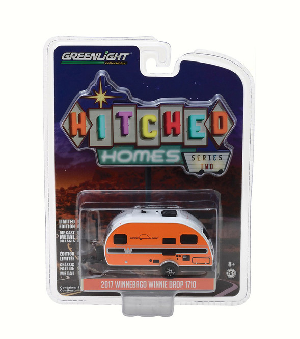2016 Winnebago Winnie Drop 1710, Orange - Greenlight 34020E - 1/64 ...