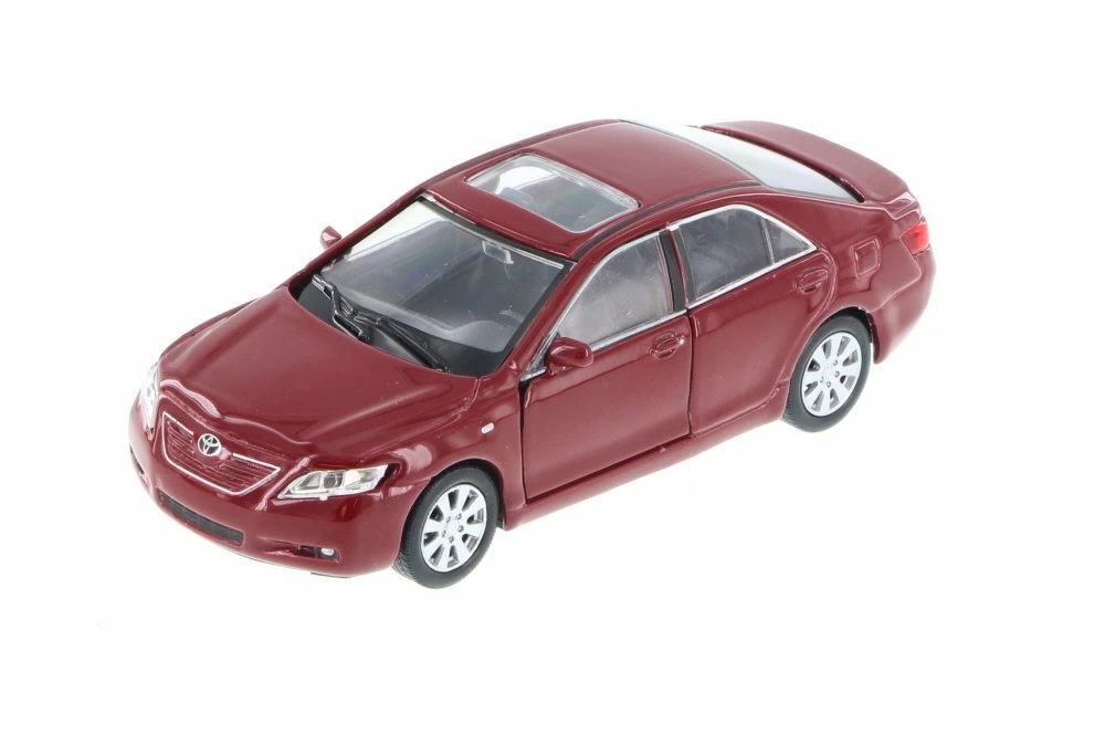 Toyota Camry, Red - Welly 42391 - 4.5" Long Diecast Model Toy Car ...