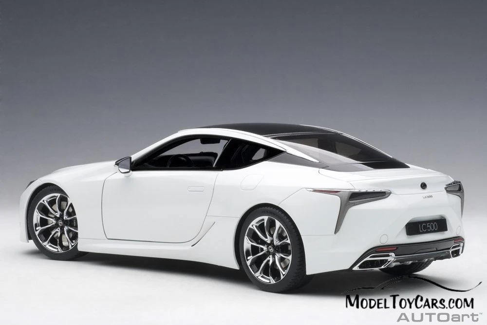 Lexus LC500, White - Auto Art 78846 - 1/18 Scale Diecast Model Toy Car ...