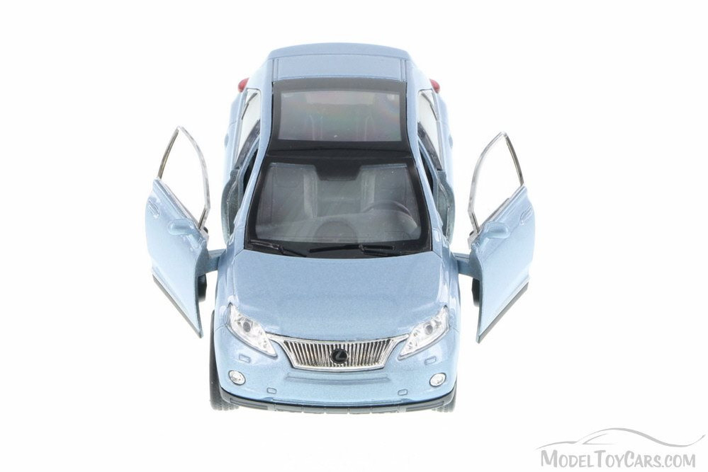 Lexus RX 450H SUV w/ Sunroof, Metallic Blue - Welly 43641 - 4.5" Long ...