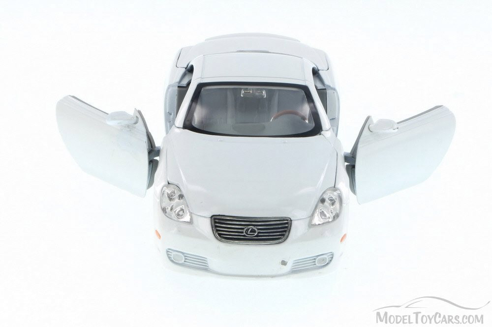 Lexus SC430, White - Jada 50989C - 1/24 Scale Diecast Model Toy Car ...