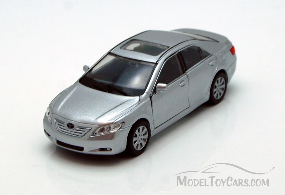 Toyota Camry, Silver - Welly 42391 - 4.5" Long Diecast Model Toy Car ...
