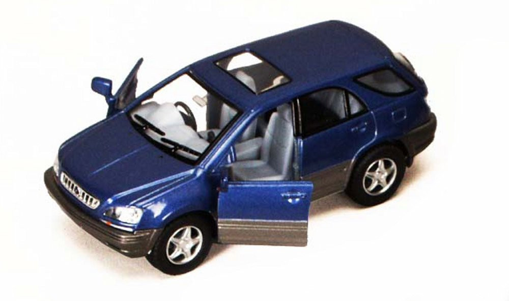 Lexus RX 300 SUV, Blue - Kinsmart 5040D - 1/36 scale Diecast Model Toy ...