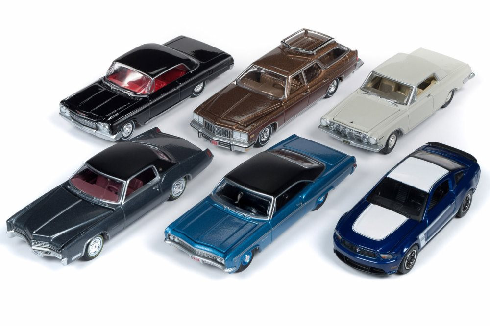 2019 Release 1 Set A Diecast Car Set - Box of 6 assorted 1/64 Scale ...