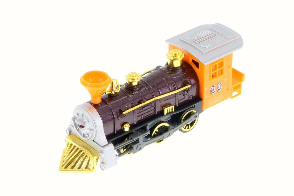 Classic Metal Pullback Train Diecast Package - Box of 12 7-Inch Diecast ...