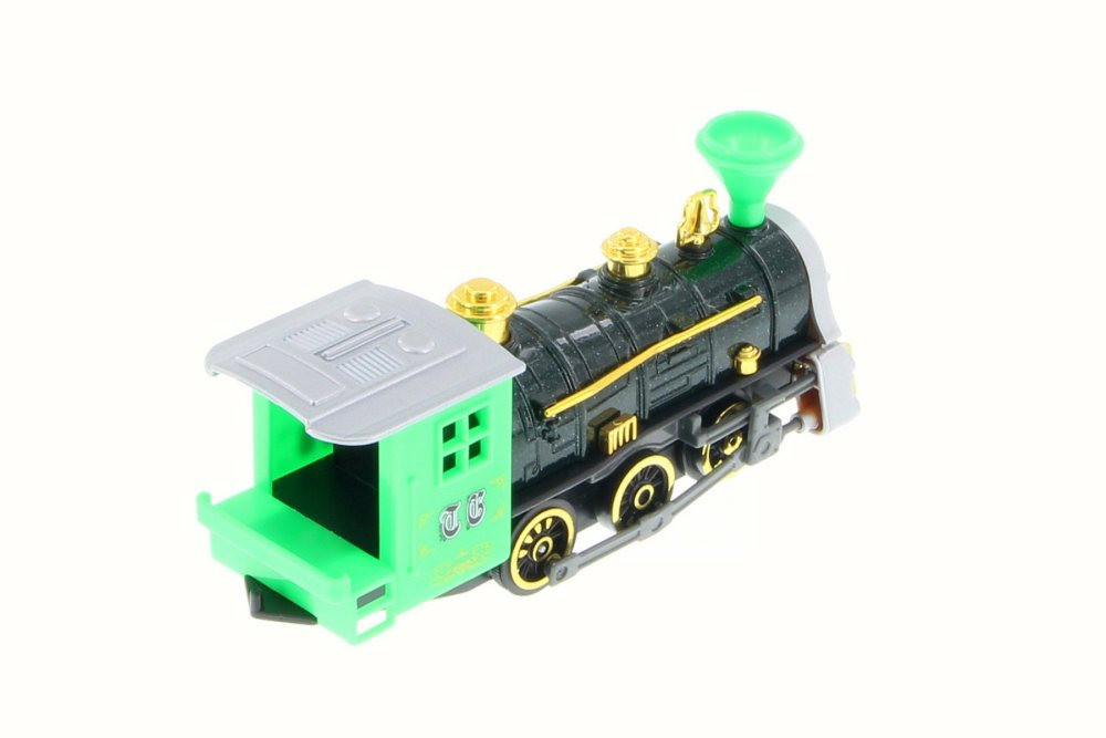 Classic Metal Pullback Train Diecast Package - Box of 12 7-Inch Diecast ...