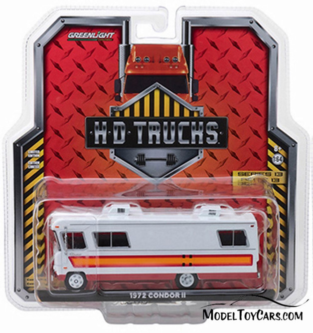1972 Condor II RV, Orange w/maroon stripes - Greenlight 33130B/48 - 1/ ...