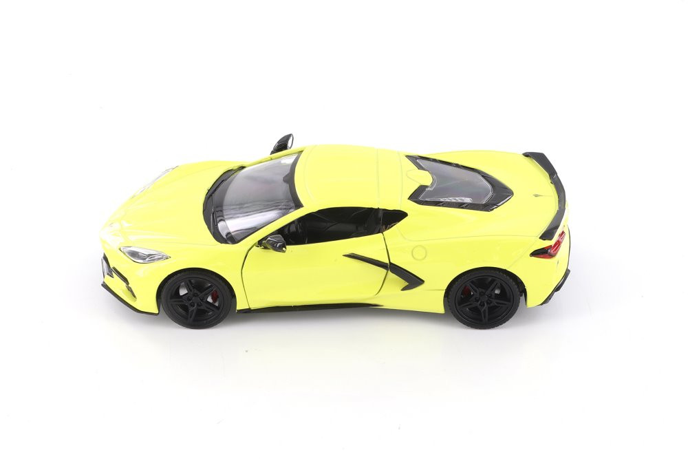 2020 Chevy Corvette C8 Stingray, Yellow - Showcasts 79360/16D - 1/24 ...