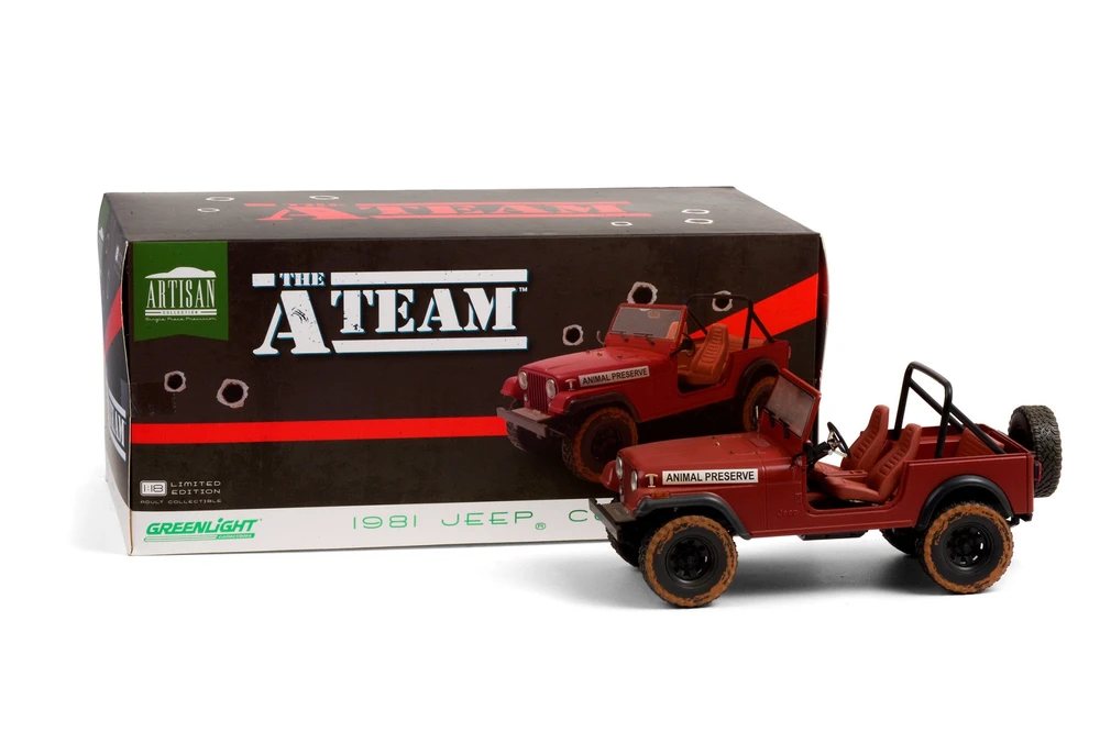 1981 Jeep CJ-7 - Animal Preserve (Dirty Version), The A-Team ...