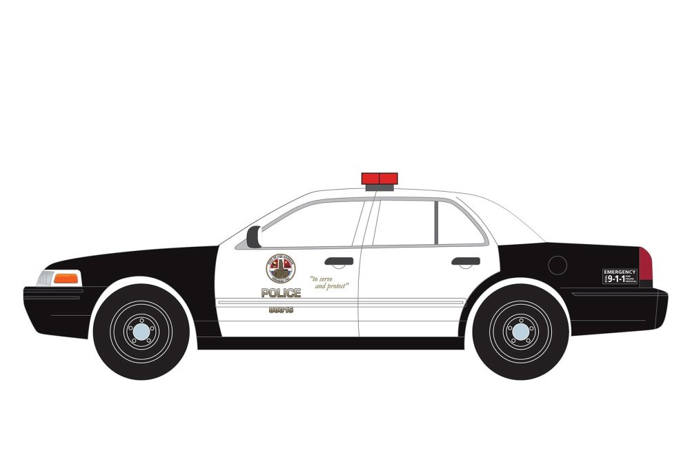 Los Angeles Police Department 2008 Ford Crown Victoria Police ...