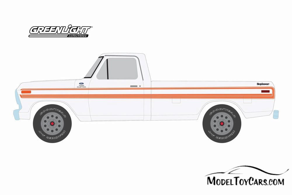 1979 Ford F-250 Explorer Pickup Truck, White - Greenlight 35130D/48 - 1 ...