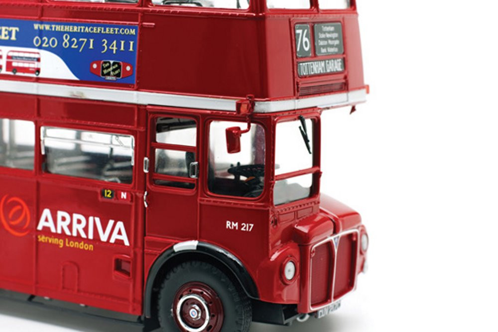 Routemaster RM London Double Decker Bus, Red - Sun Star 2941 - 1/24 ...